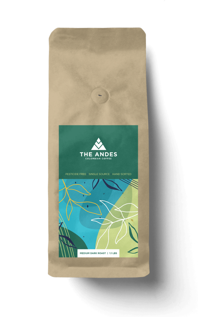 Medium Dark Roast – The Andes Colombian Coffee